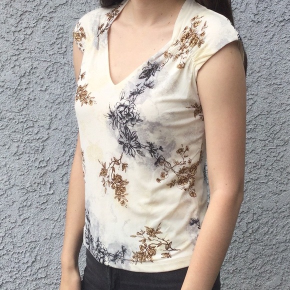 Apostrophe | Tops | Vintage Apostrophe Career Floral Blouse | Poshmark